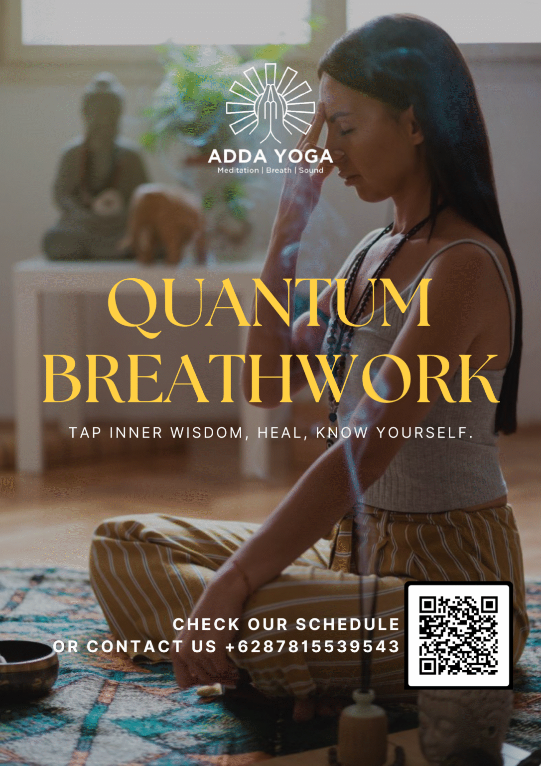 Quantum breathwork Bali | Take your breath journey deeper - ADDA Yoga Bali