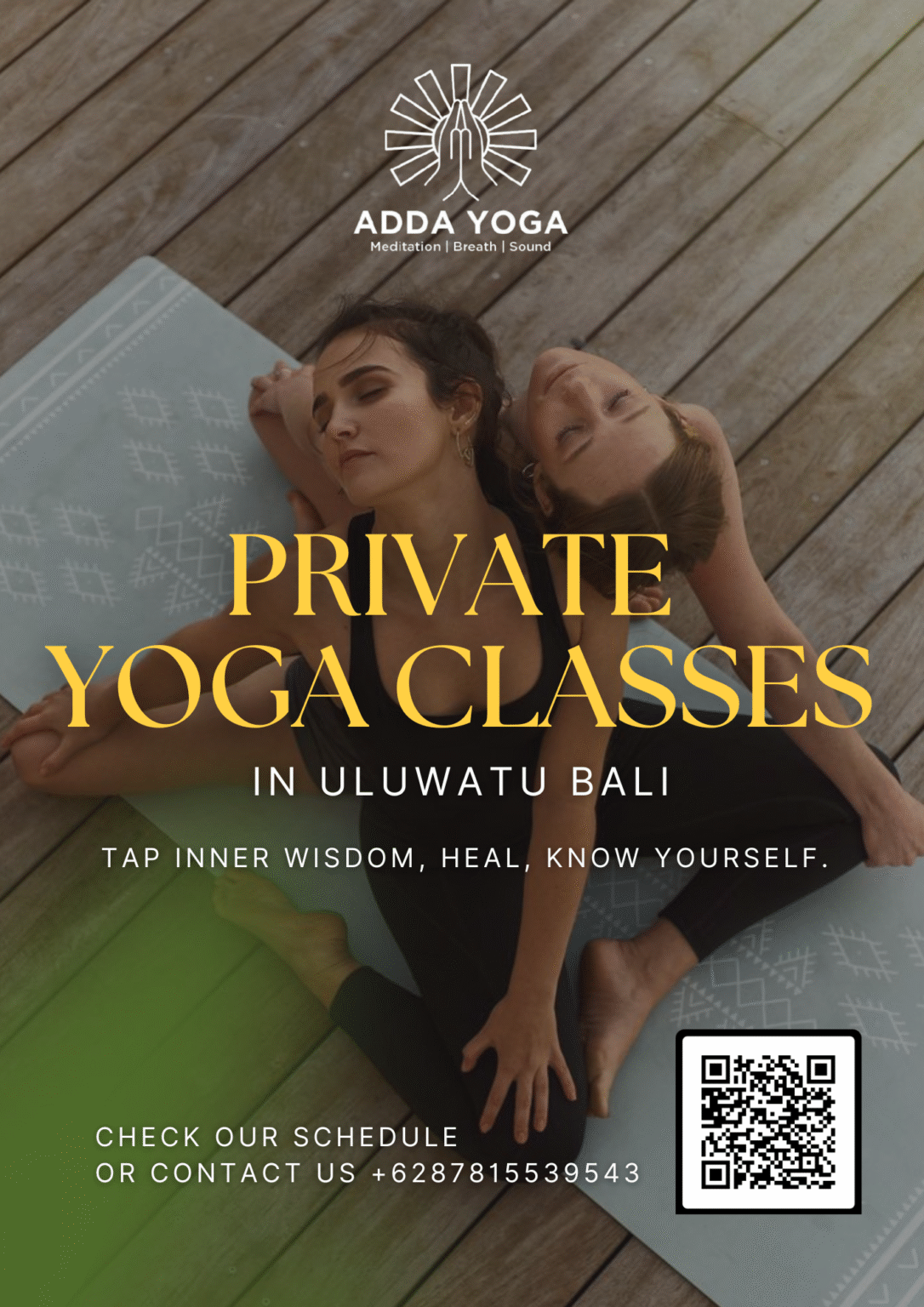 Private Yoga Classes in Uluwatu – At Your Villa - ADDA Yoga Bali